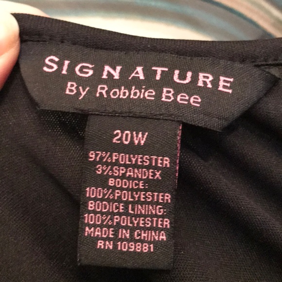 Signature by Robbie Bee | Dresses | Plus Size Straight Dress Wbelt And ...